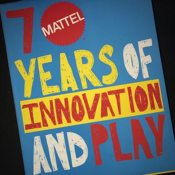 Mattel | Other | Mattel 7 Years Of Innovation And Play Book | Poshmark